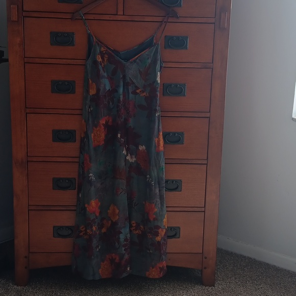 Peruvian Connection | Dresses | Peruvian Connection Floral Spaghetti ...